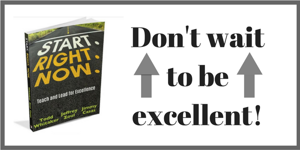The @DavidGeurin Blog: Don't Wait To Be Excellent...Start. Right. Now.
