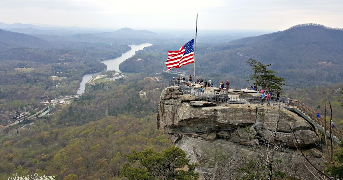 Zensible Mama: A Breathtaking Climb On Top of Chimney Rock NC