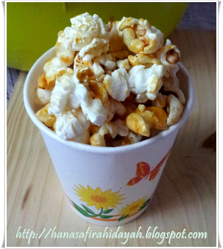 Semanis Epal Hijau..***: Homemade Pop corn