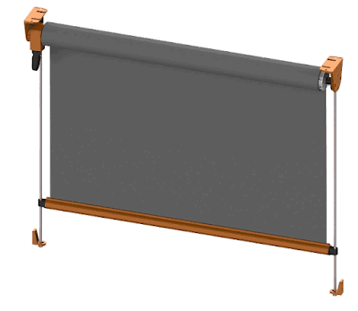 Krey kain sunbrella / Canopy kain Roll - agung jaya awning