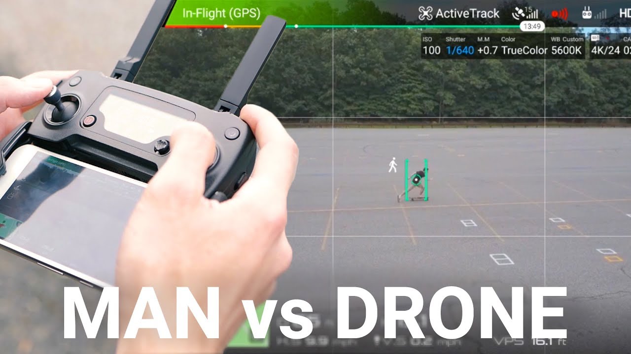 Man vs. Drone: How Good Are DJI's Intelligent Flight Modes ...