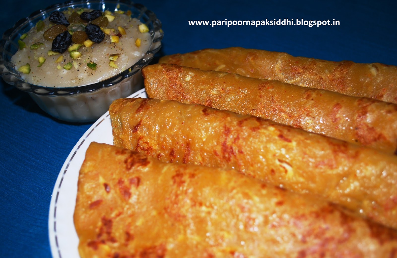 Paripoorna Paksiddhi : KAKDICHE GHAVAN (CUCUMBER PANCAKES) WITH GHATLE ...