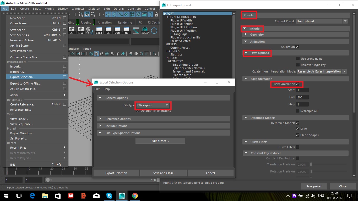 Character/Pipeline TD : Maya FBX Export Of Set Driven Keys Animation Character/Pipeline TD : Maya FBX Export Of Set Driven Keys Animation