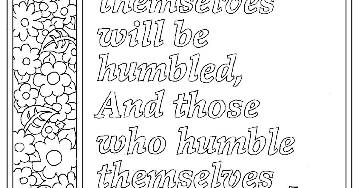 Luke 189 14 Book Of Faith Devotions Sketch Coloring Page