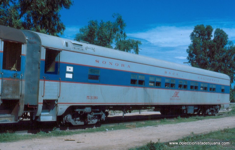 FERROCARRIL SONORA BAJA CALIFORNIA SBC: VAGONES