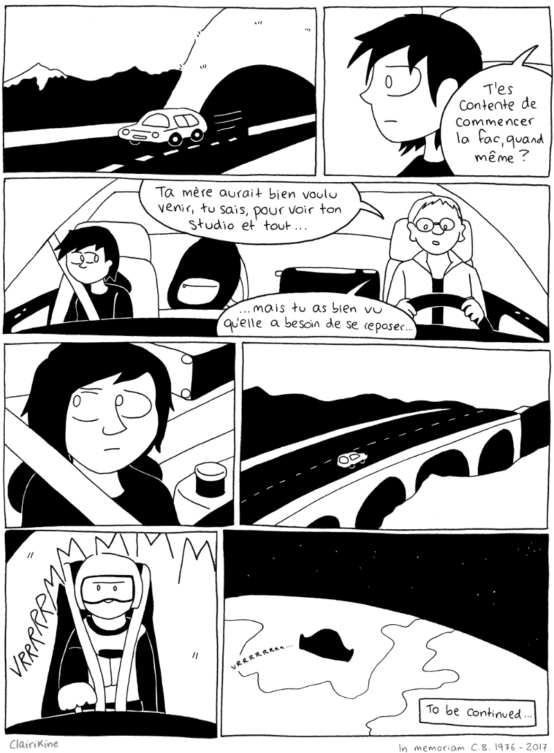 Clairikine Comics: Départ imminent