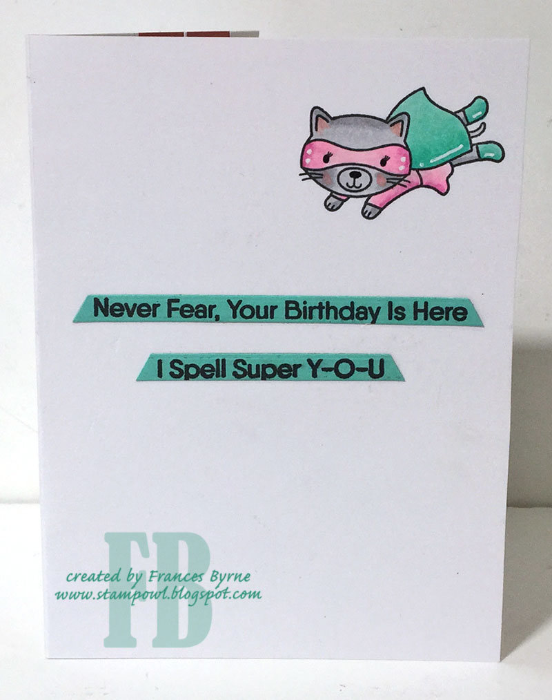 StampOwl's Studio: Zap, Boom Super Cats