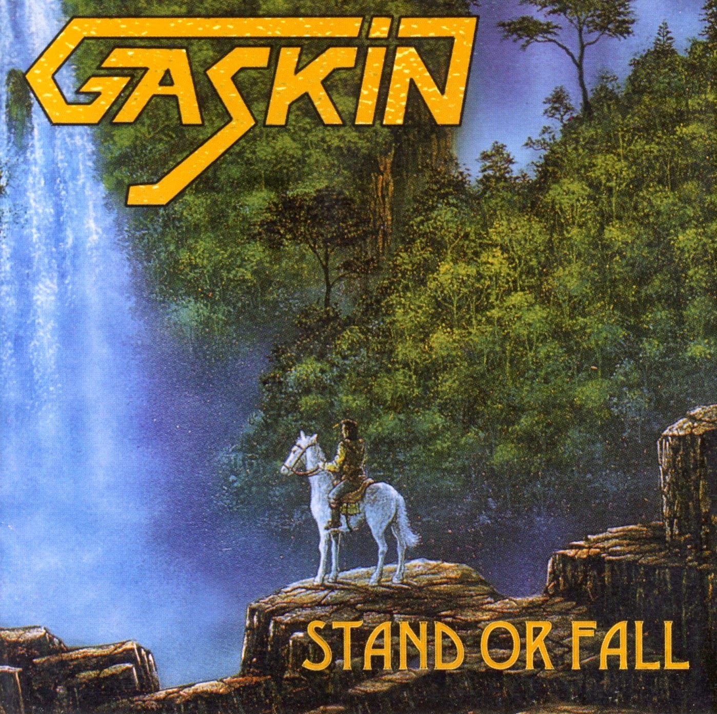 WHERE METAL RULES: GASKIN - STAND OR FALL (2000)