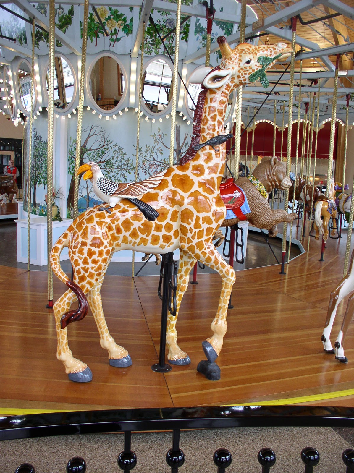 John Burridge: Carousel Giraffe Vignette