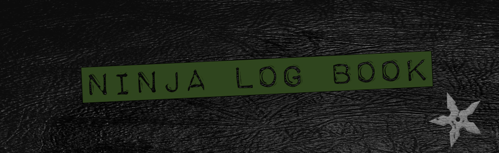 Ninja Log Book
