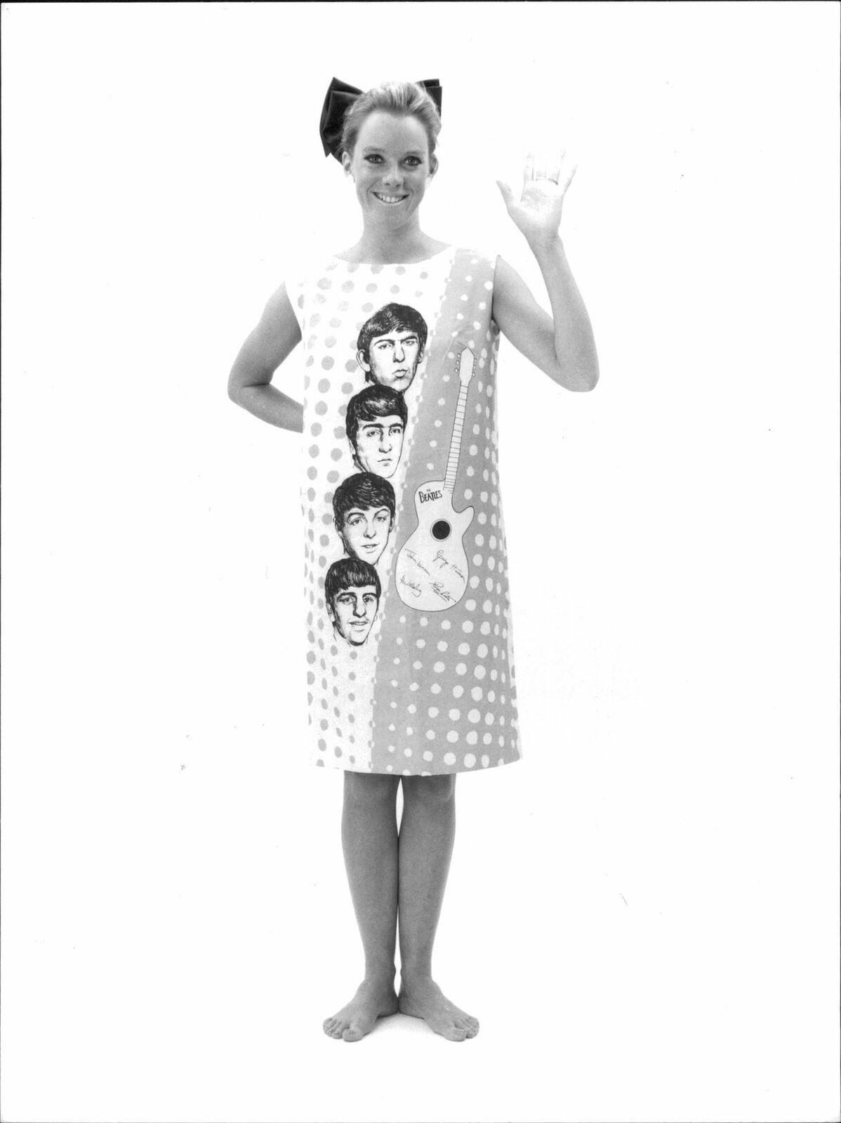 Vintage Beatles dress