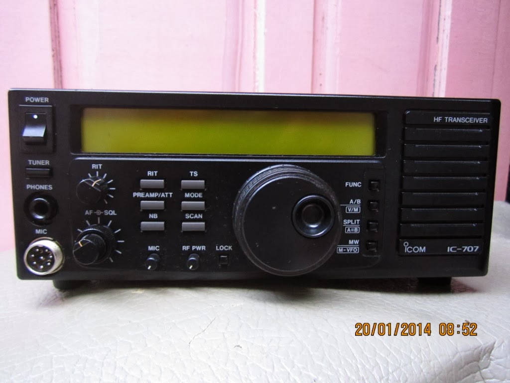 Doel Connect Shop: ICOM IC-707,second.(SOLD)>>TEGAL,JA-TENG.