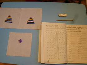 Family FECS: Montessori Activity: Static Addition with Colored Bead ...