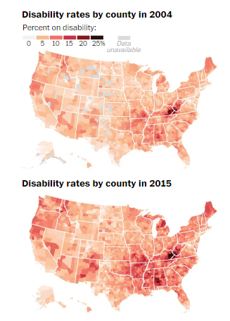 The Rural Blog: Disability rates highest in rural, white, working-class ...