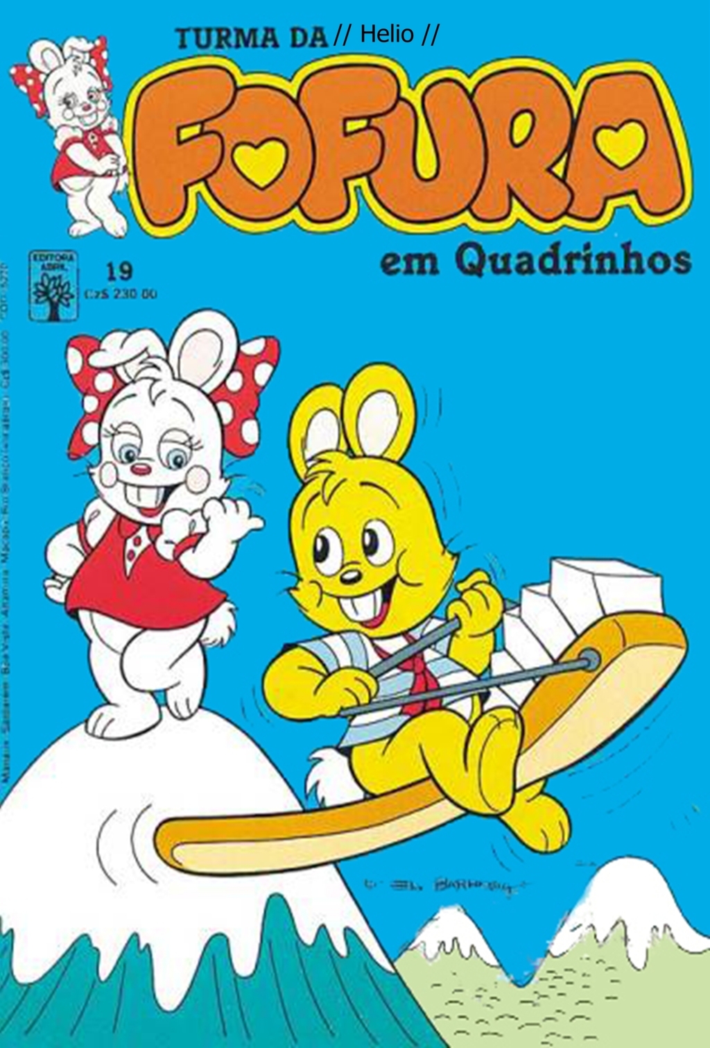 Gibis Clássicos: Turma da Fofura 1ª Série - n° 19 - Editora Abril
