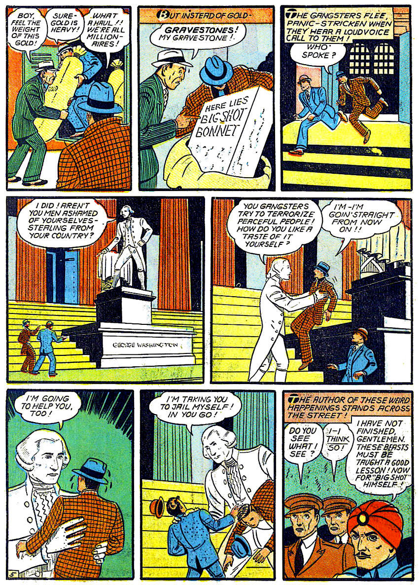 Pappy's Golden Age Comics Blogzine: Number 1320: It’s George Washington ...