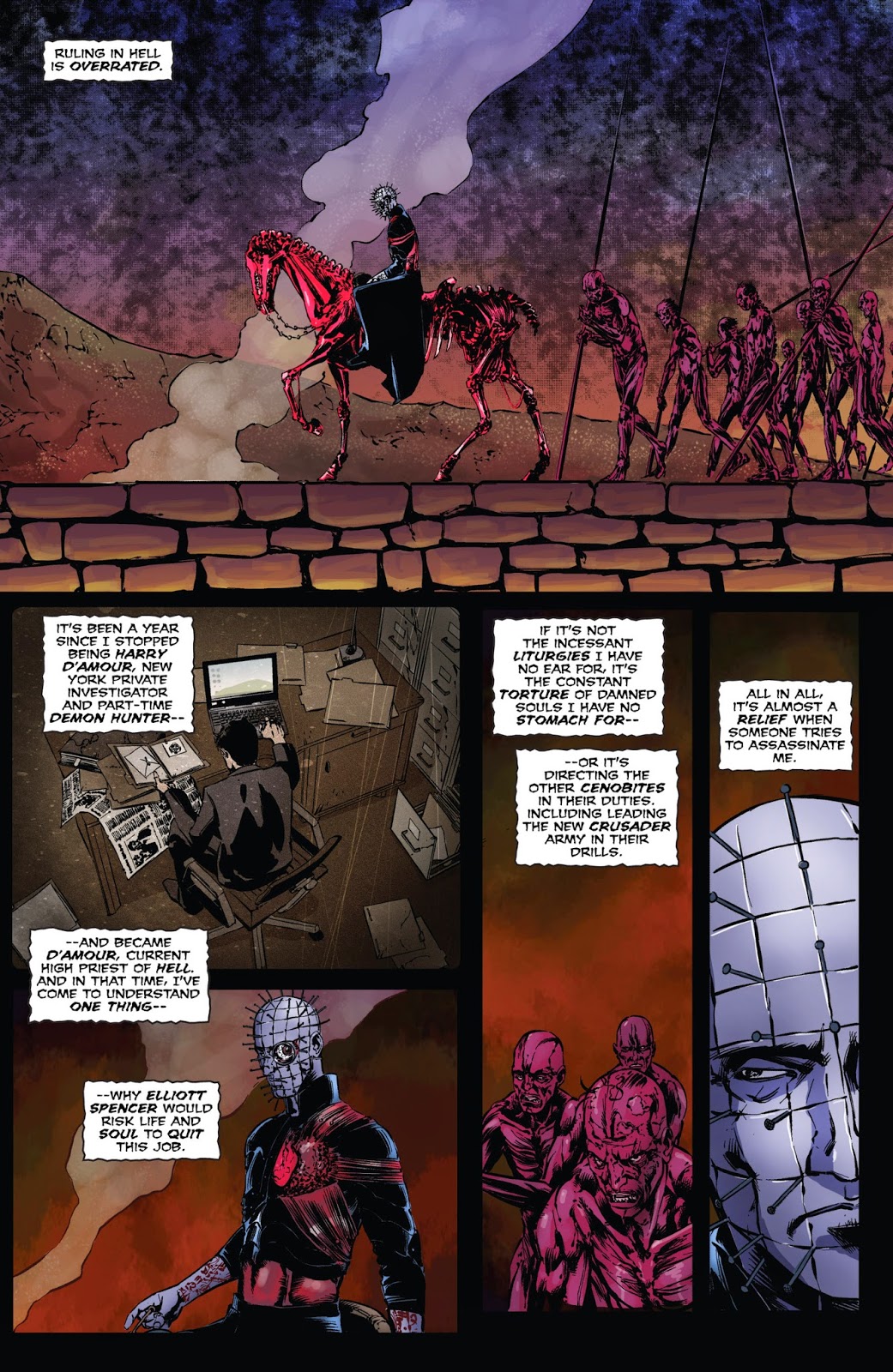 Submundo HQ: "Hellraiser - Dark Watch" (Vol. 1): O Inferno Renasce nas ...