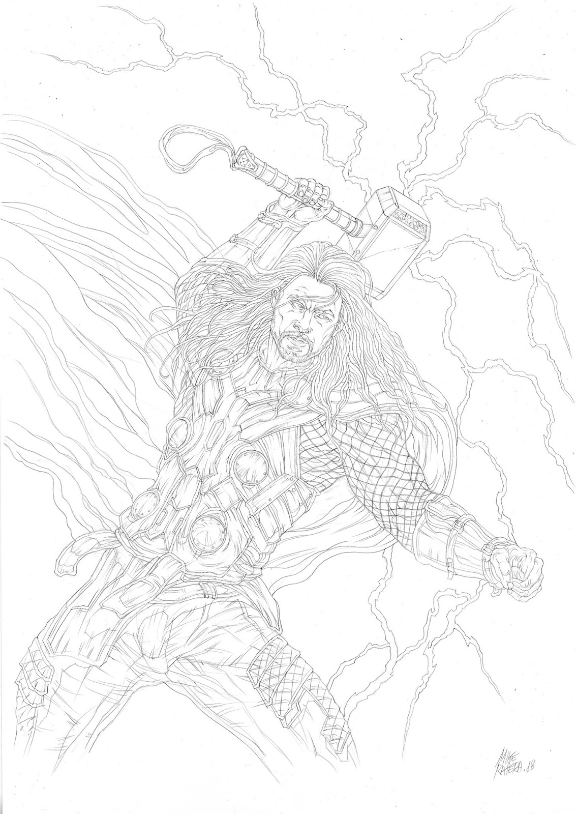 MIKE RATERA ARTBLOG: THOR - Commissions