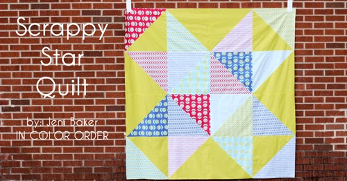 In Color Order: Scrappy Star Quilt Tutorial