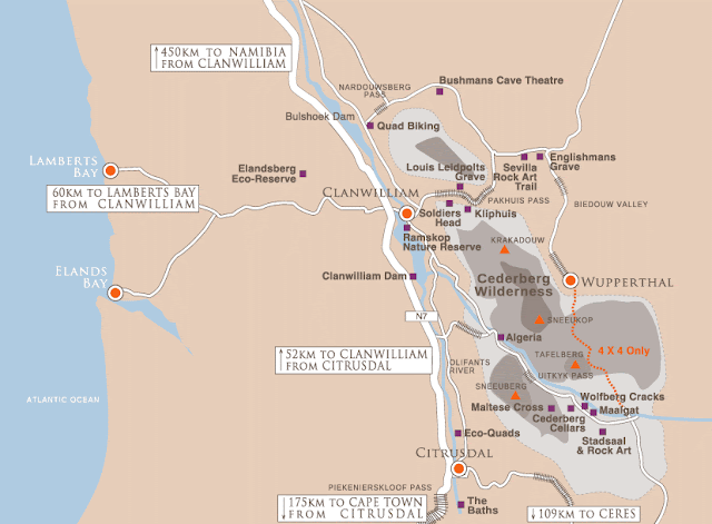 Rose Petal Wishes: Cederberg Mountains