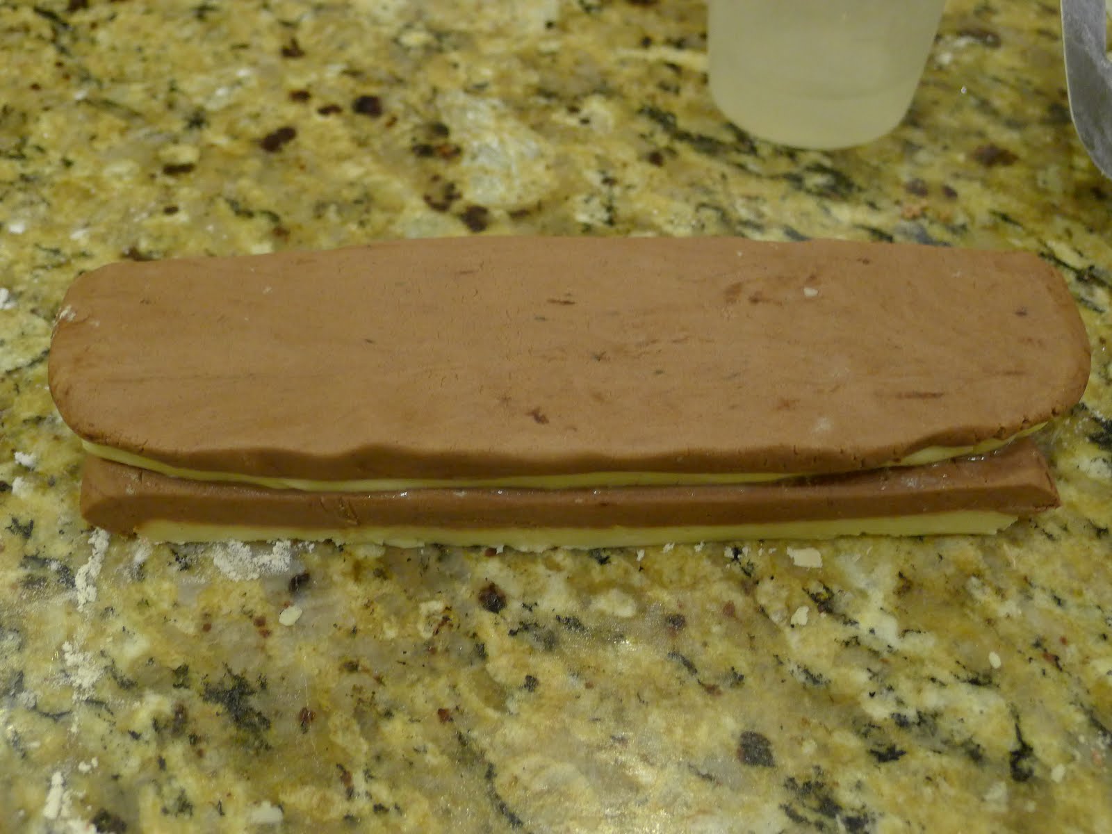 Tina's Kitchen: Checker board cookies