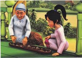 PERMAINAN TRADISIONAL MASYARAKAT MELAYU: GAMBAR BERMAIN CONGKAK