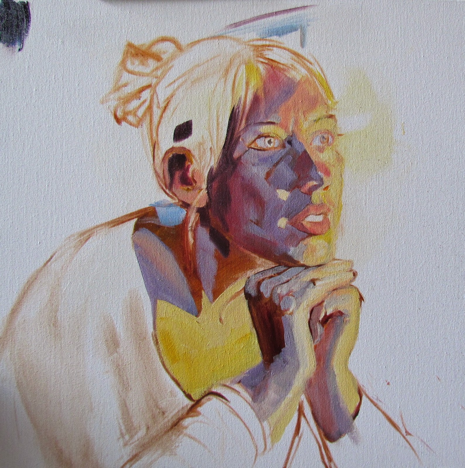 Claire Lambe Artist: Zoe in progress