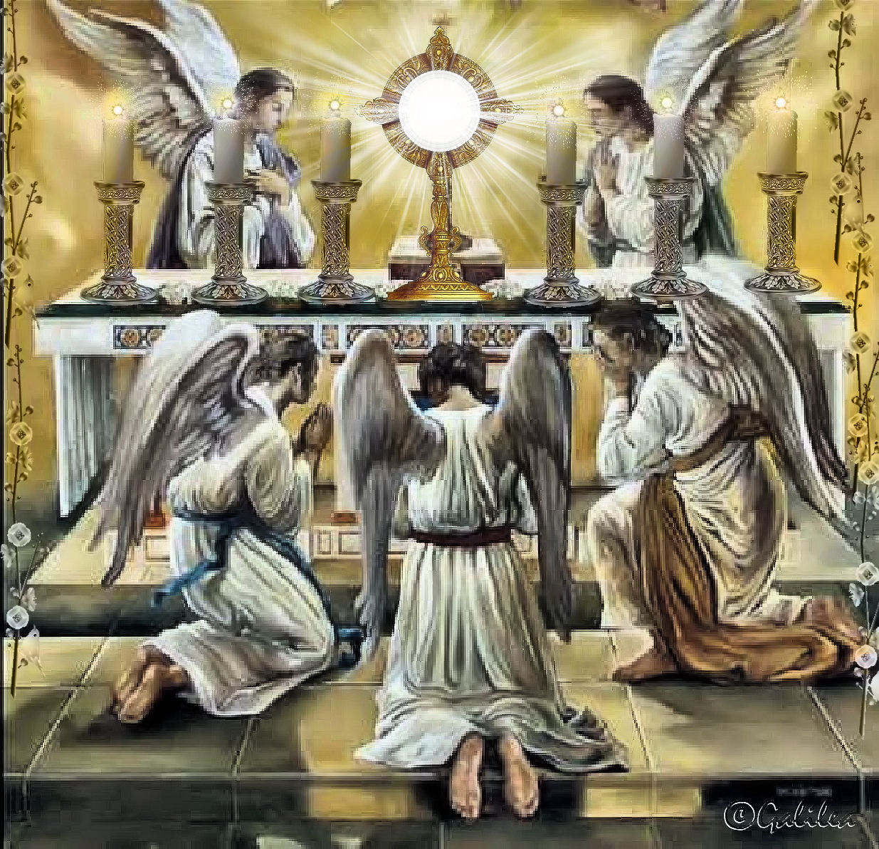 Santa María, Madre de Dios y Madre nuestra: Imágenes Santísimo Sacramento