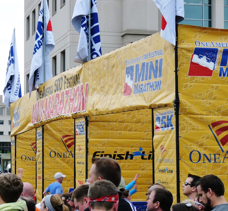 50 after 40: Mission Accomplished: New PR @ Indy Mini Marathon!!!