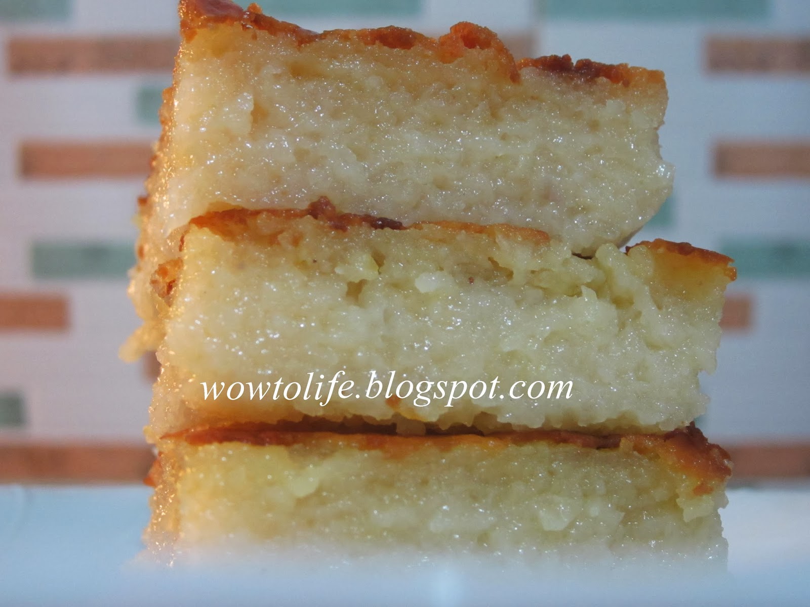 Wow to Life: Bibingkang Kamoteng Kahoy (Cassava Bibingka)