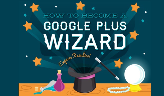 How to Become a Google Plus Wizard #infographic - Visualistan