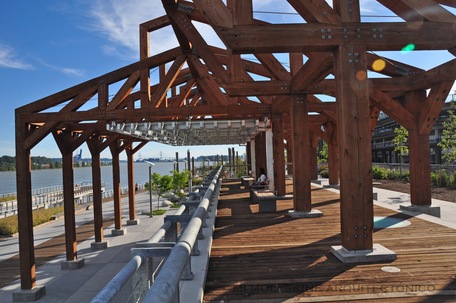 MY ARCHITECTURAL MOLESKINE®: WESTMINSTER PIER PARK, CANADA