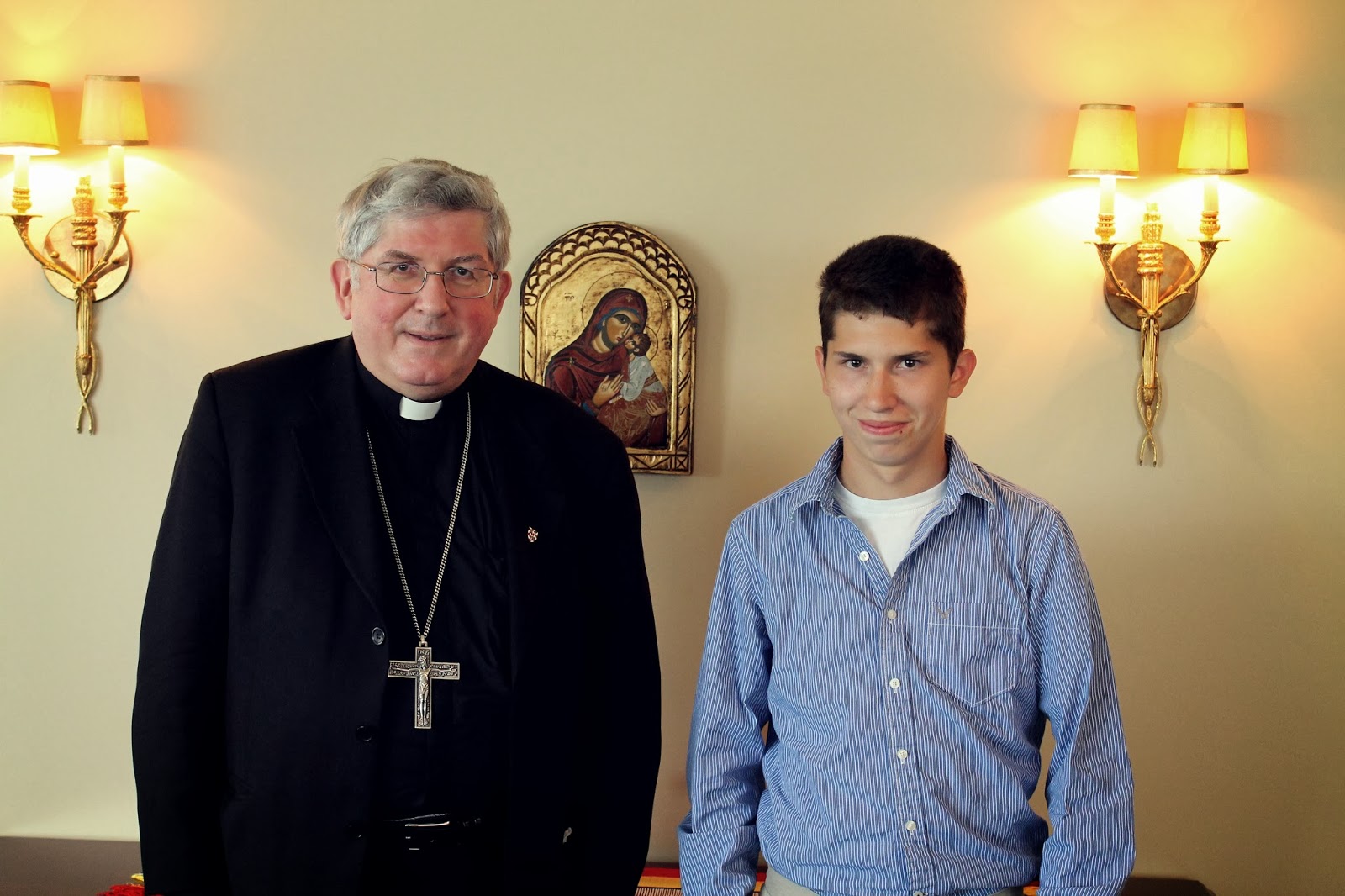 Canadian Stories: Meeting His Eminence, Thomas Cardinal Collins ...