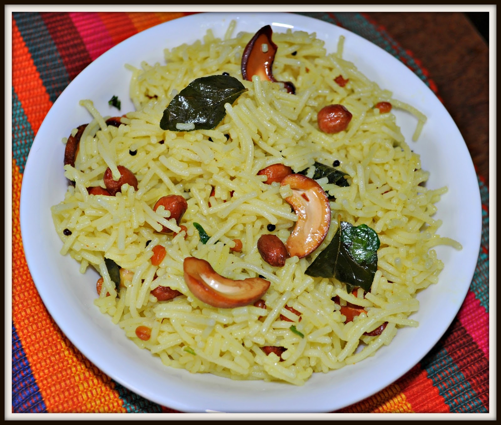 SohNi's Kitchen: Lemon Rice using MTR Rice Sevai