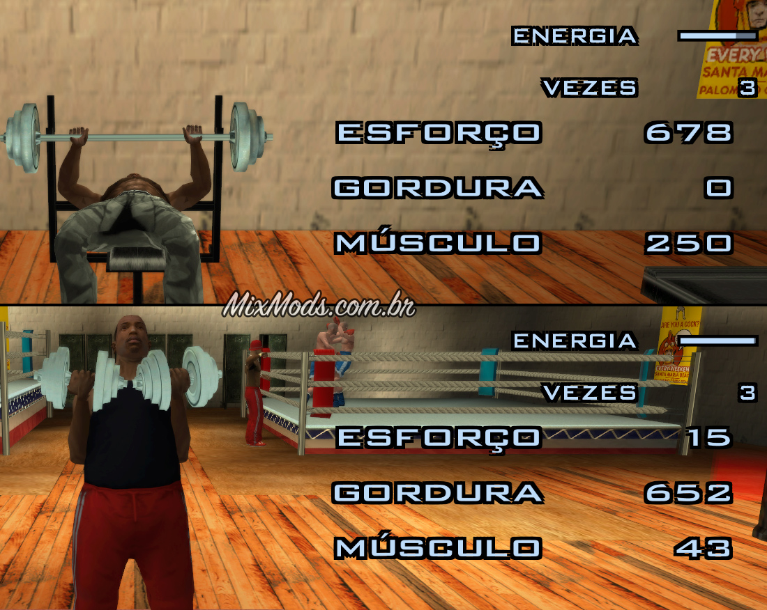 The Bodybuilder (ganho de músculo realista) - MixMods - Mods para GTA ...