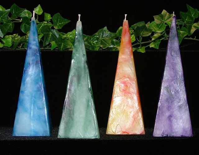Pyramid Candles