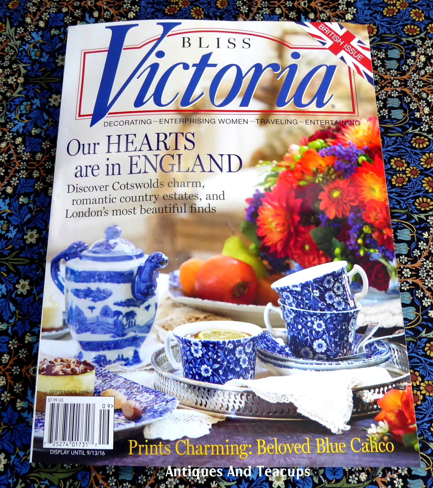 Antiques And Teacups: August 2016