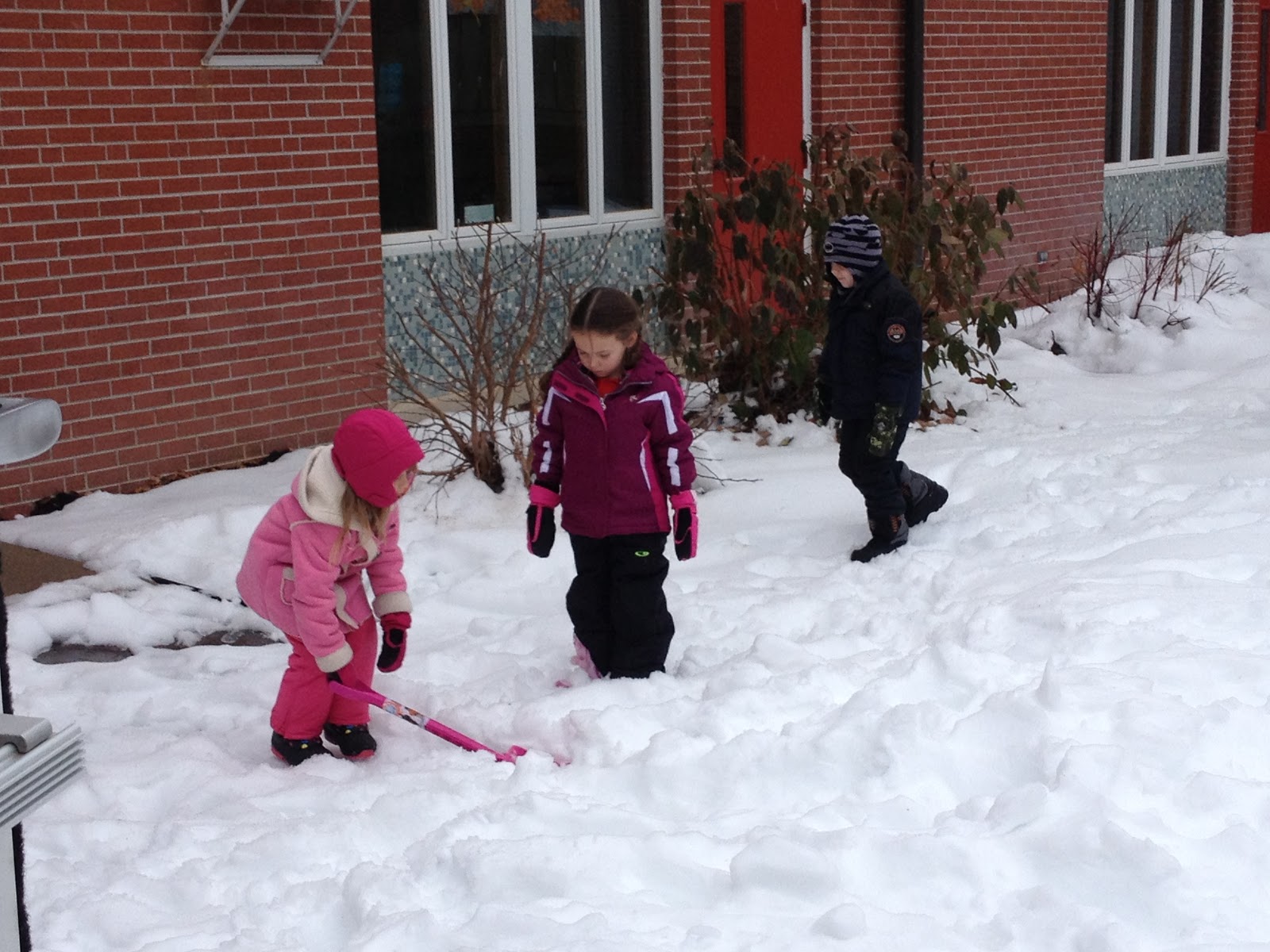 The Very Hungry Preschoolers: Back at it with SNOW.