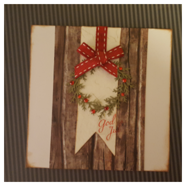 JUL I NORR: Diy Julkort