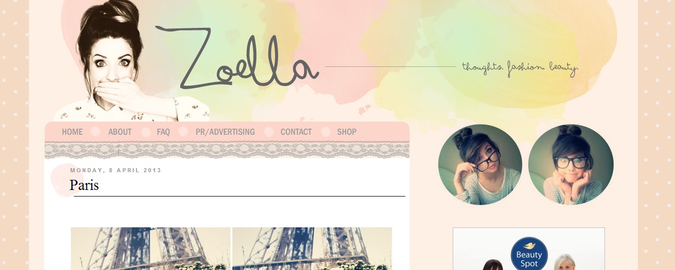 Maddie's Blog : Zoe Sugg's Blog.