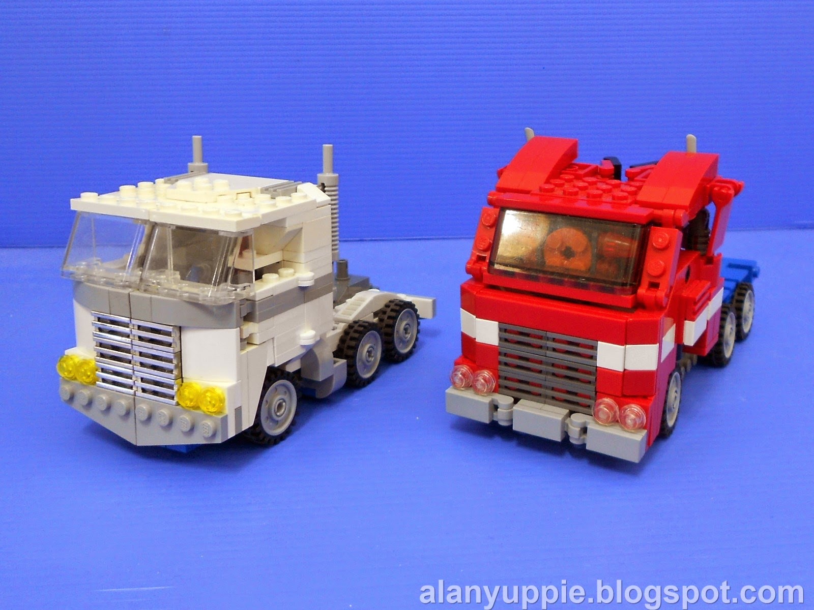 Alanyuppie's LEGO Transformers: LEGO Ultra Magnus: Part 2 of 3 (cab mode)