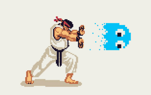 AKI GIFS: Gifs animados Ryu (Street Fighter)