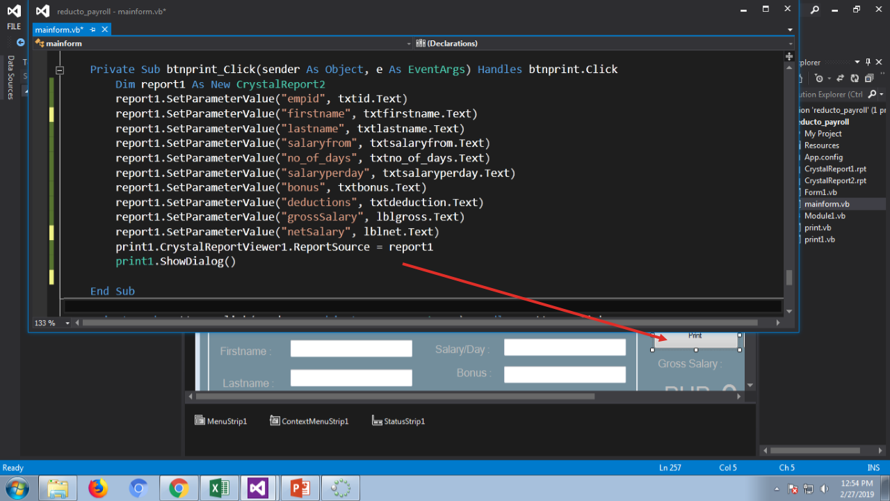CS Basic Tutor : Activities for students: Connecting MS Access Database from MS Visual Studio