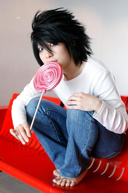 Só Cosplayers :3: L ( Death Note )