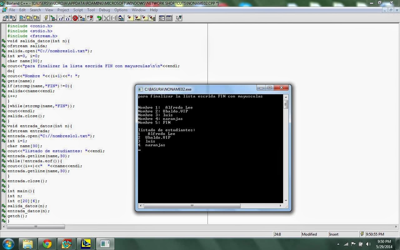 Programación Estructurada: Practica 6