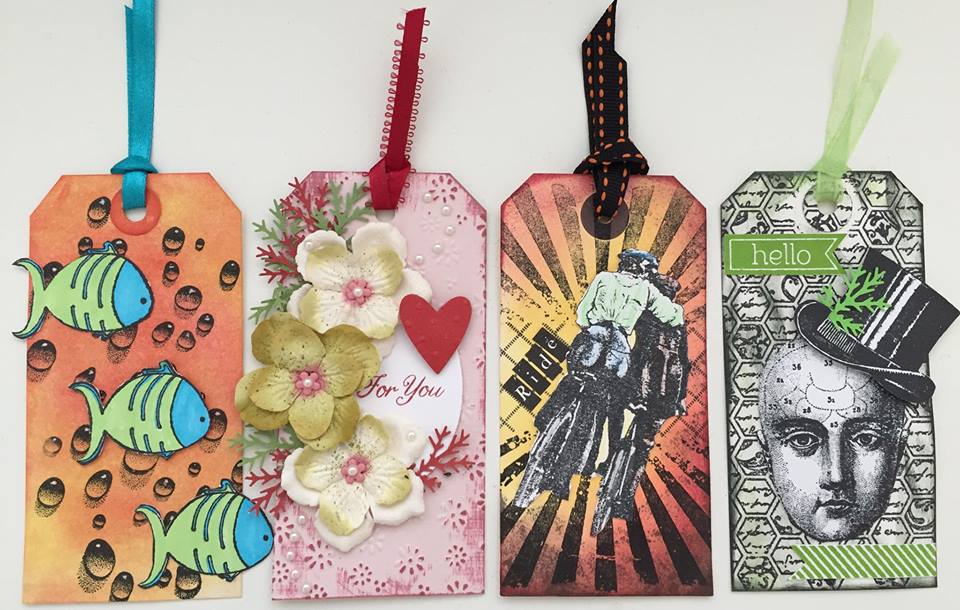 A Crafting Niche: 52 Week Mini Art Card / Tag Challenge