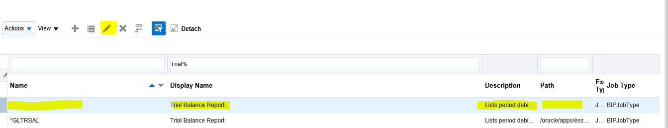 Oracle Applications Blog How To Copy The Ess Job Definitions In Oracle Fusion To Create The