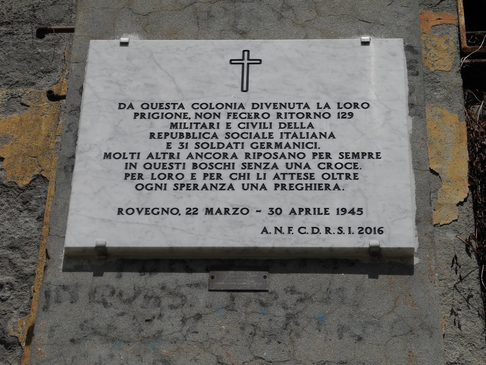 Apostata in viaggio: La Colonia di Rovegno - La strage dimenticata