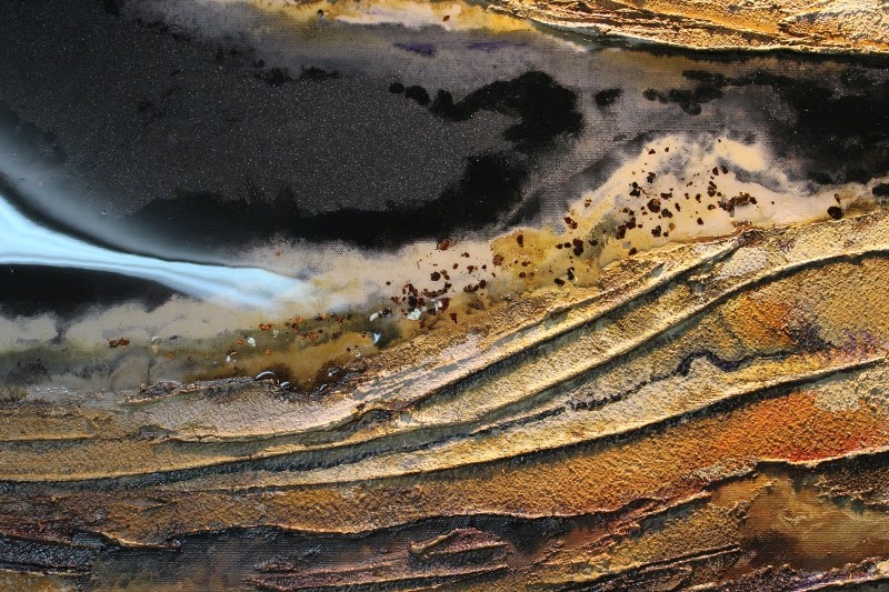 CAROL NELSON FINE ART BLOG: Geologic Petroleum Abstract Painting ...