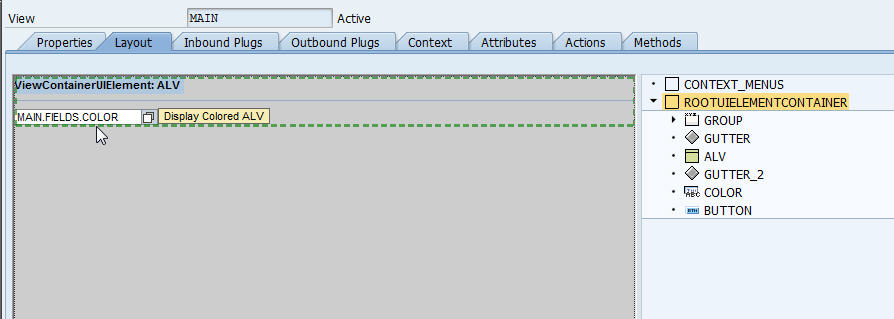 SAP Notes: ALV Configuration on Webdynpro